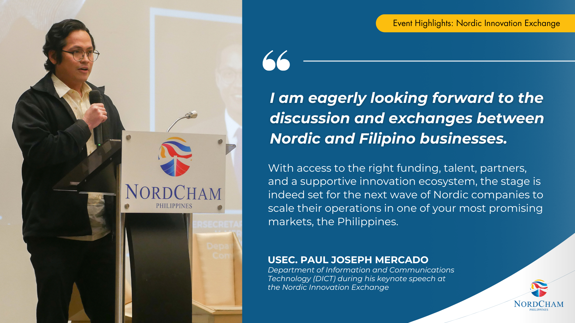 DICT Usec. Mercado Highlights Innovative Growth Potential for Nordic ...